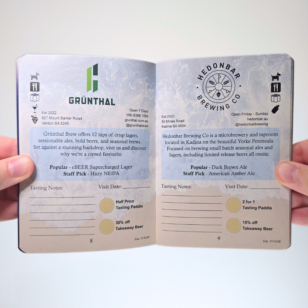 2026 SA Craft Beer Passport – Craft Beer Passport Australia